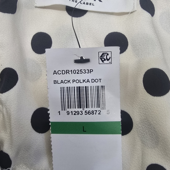 Astr | Dresses | Top Polka Dot Trend Nwt Astr Black And White Polka Dot ...